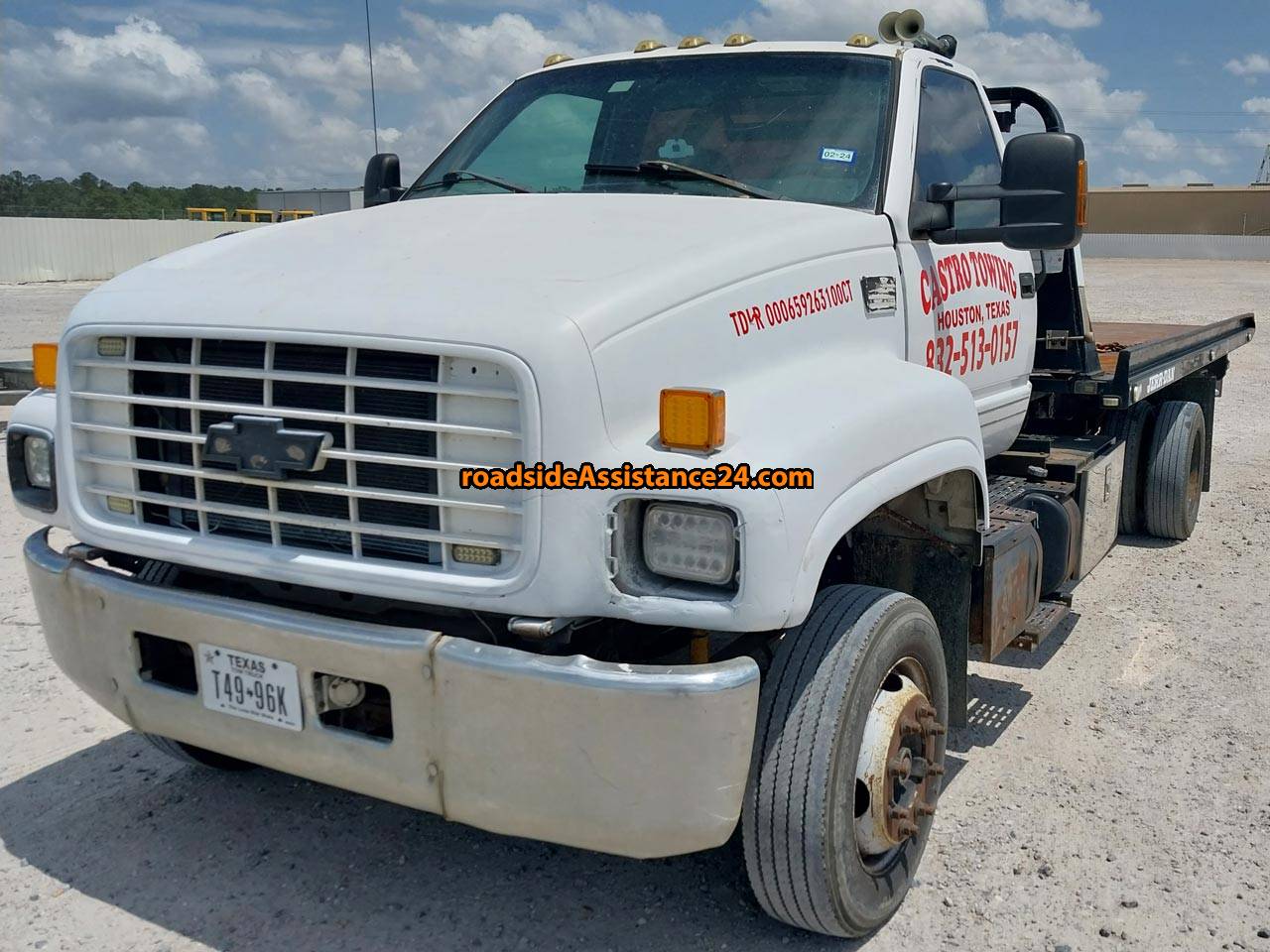 Towing in Humble - phone number and real-time location
